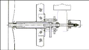 Mechanically Cleaned Silo Tank Agitator Assembly