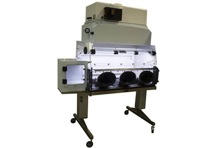 Mettler Toledo XS204 Powder Weighing Enclosure With ADA Rolling Cart