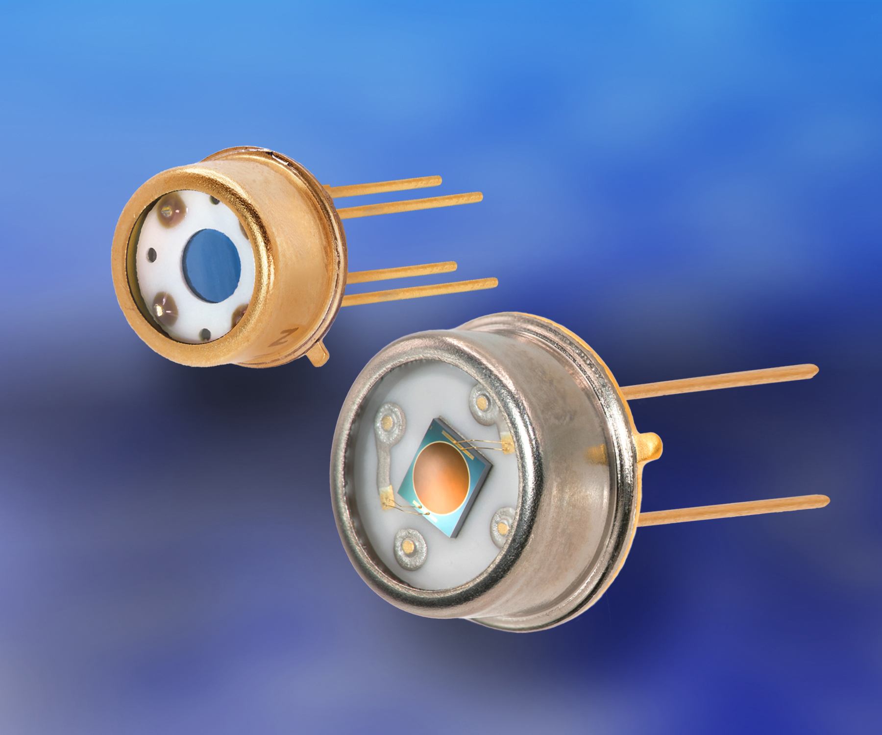 Two Color Sandwich Detectors