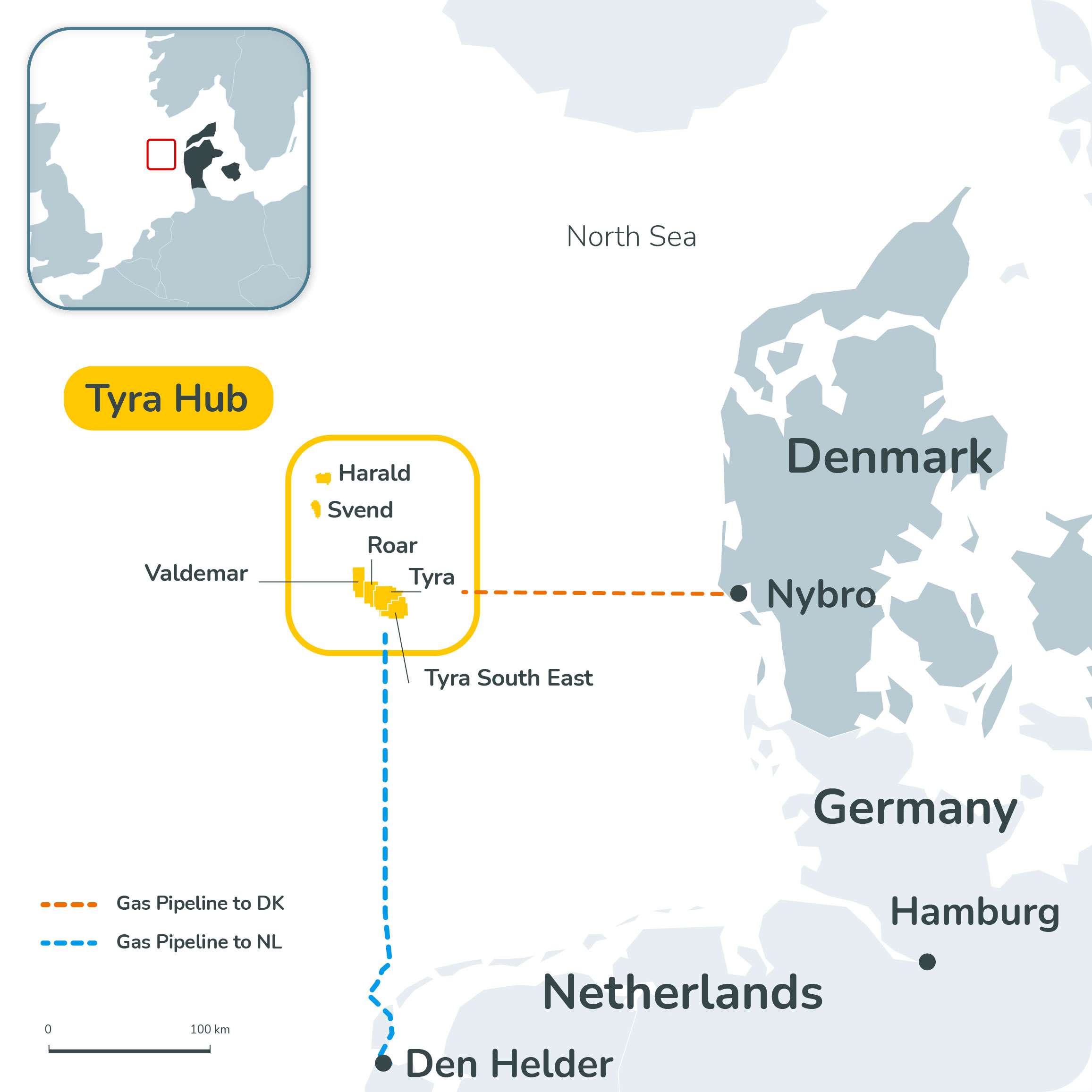 Denmark TotalEnergies Restarts Gas Production At The Tyra Offshore Hub ...