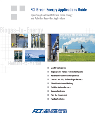 New Applications Guide, 'Specifying Gas Flow Meters In Green Energy And ...