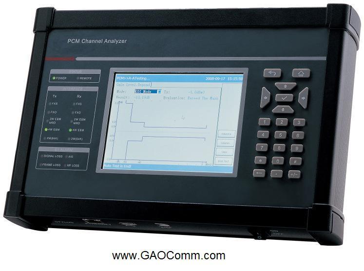Portable PCM Channel Analyzer With Flexible Control Modes