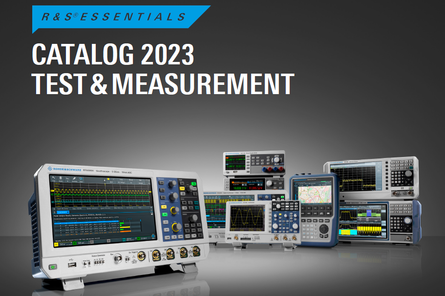 RS Essentials 2023 Test Measurement Catalog