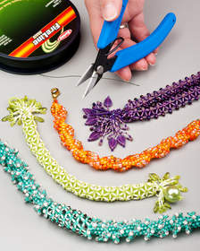 Xuron Bead Weaving Scissors Cut Fireline® Easily And Stay Sharp