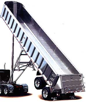 Frameless Dump Trailer