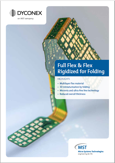 Full Flex And Flex Rigidized PCBs For Folding