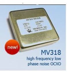 OCXO with Ultra-Low Phase Noise MV318