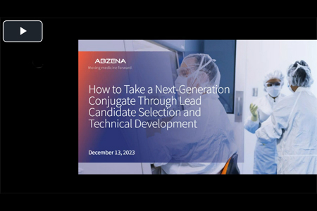 How To Take A Next-Generation Conjugate Through Lead Candidate ...