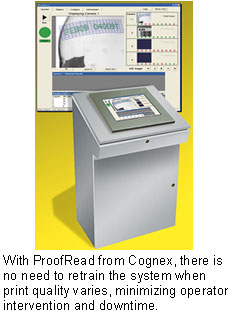 Cognex Announces High-Performance Optical Character Verification System