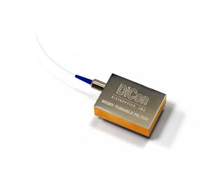 DiCon Fiberoptics Announces Milestone For MEMS Tunable Filter