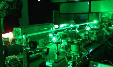 Bistatic Laser Monitor Sees Through Fire