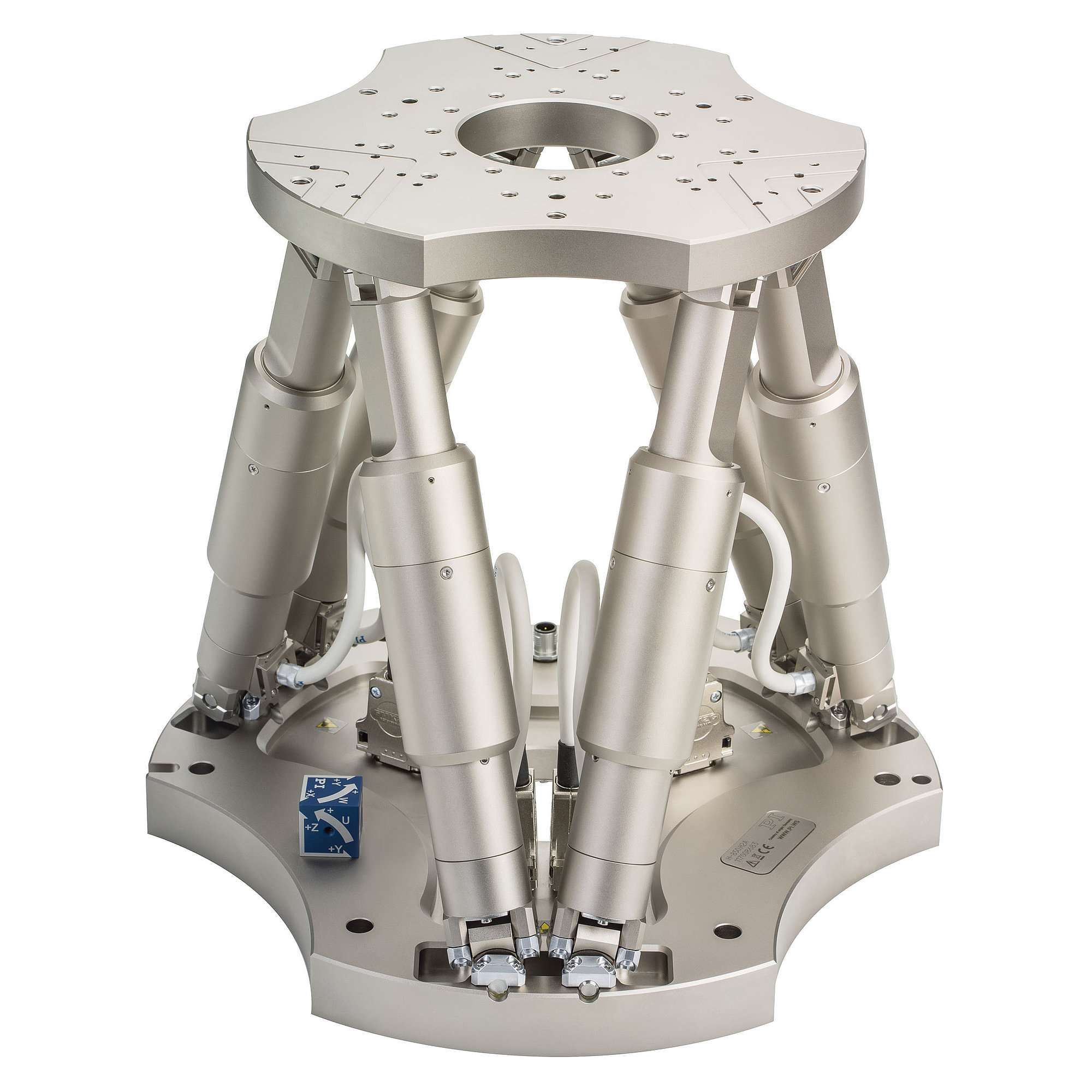 Vacuum-Compatible 6-Axis Hexapod H-850V