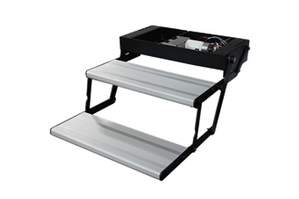 Lippert Components Unveils Aluminum Tread Lite Power Step For Motorhomes