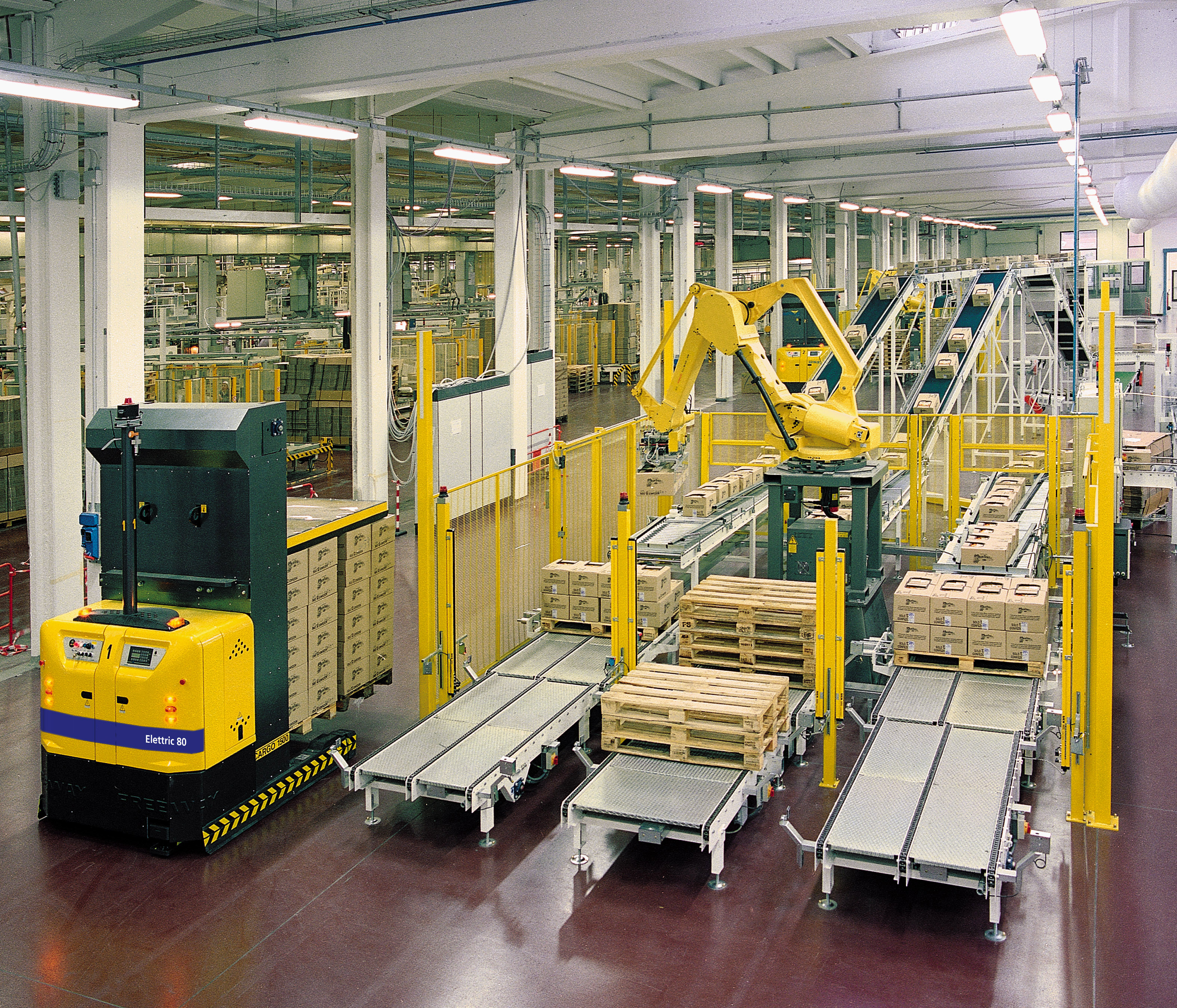 Optimizing Efficiency With End-Of-Line Pallet Handling In Food Processing