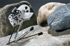 Biomimetic Jumping Microrobot Developed