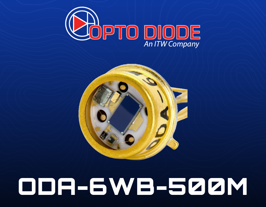 BlueGreen Enhanced 6 mm2 Photodiode-Preamplifier ODA-6WB-500M