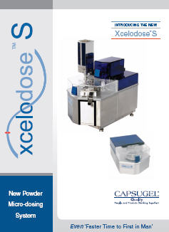 Xcelodose® S: Precision Powder Micro-Filling System