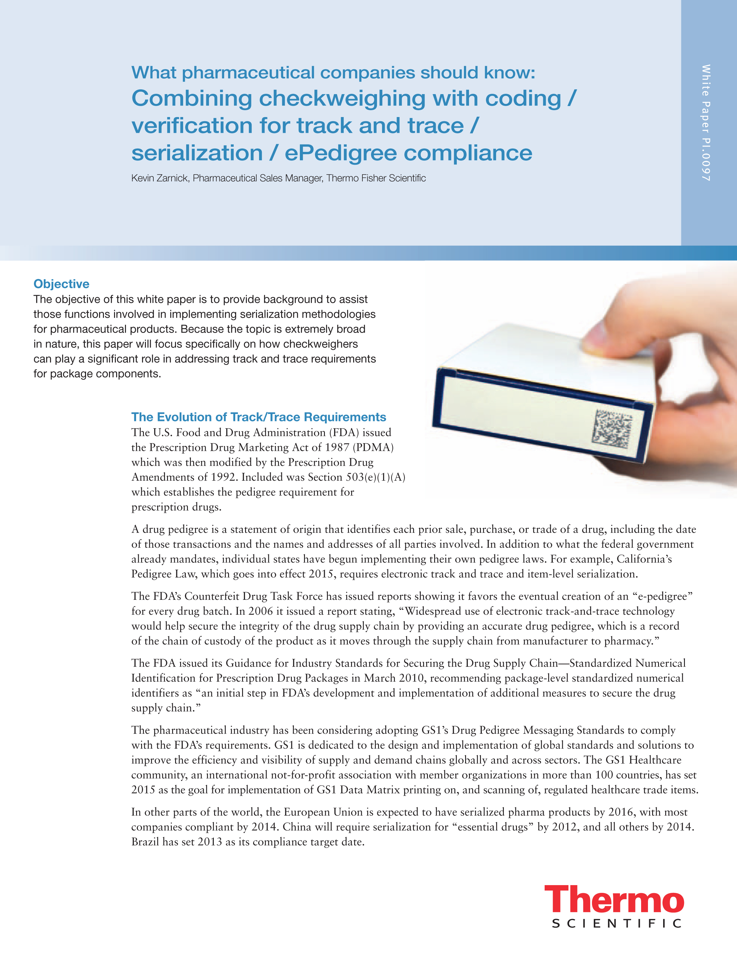 Combining Checkweighing With Coding / Verification For Track And Trace ...