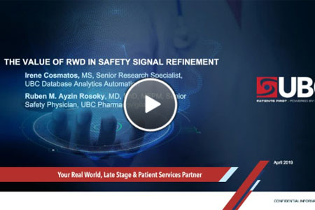 The Value Of RWD In Safety Signal Refinement