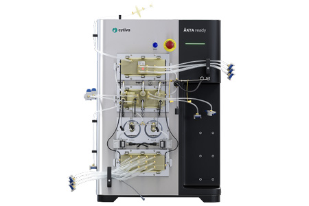 Small-Scale GMP Manufacturing With ÄKTA Ready Chromatography 450 System