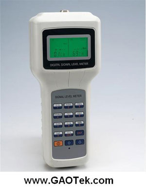 Handheld CATV Signal Level Meter For CATV System Installation And Testing