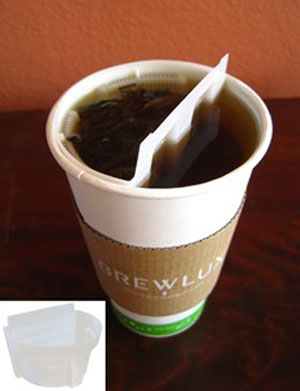 Brewlux The First Disposable Tea Infuser By The Tea Spot Is Made From ...