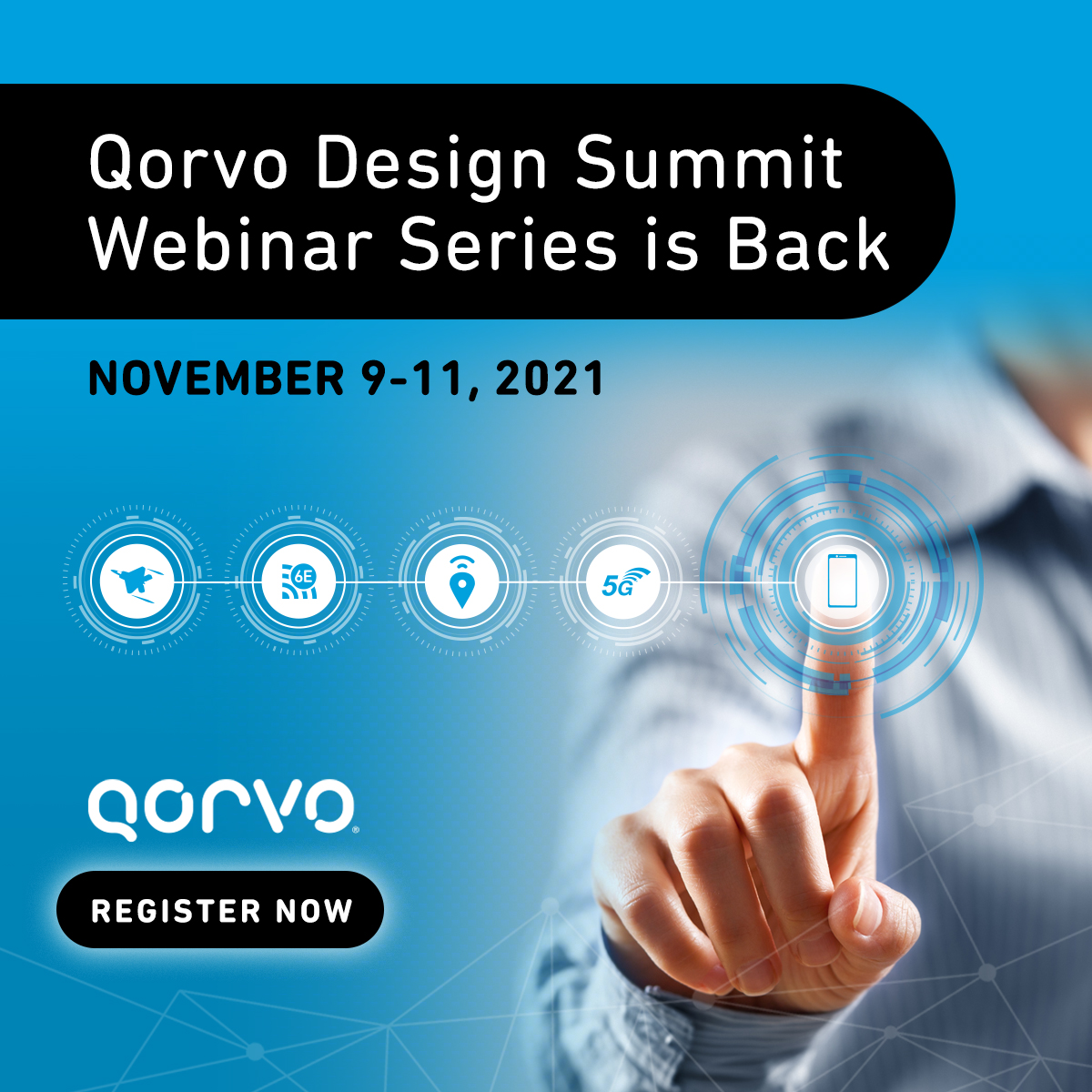 Qorvo's Design Summit Webinar Series Is Back