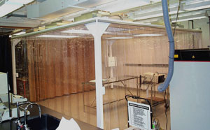 Fixed Downflow Clean Air Enclosure