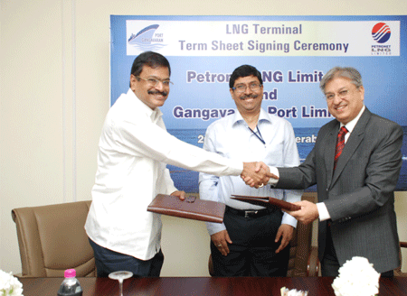 Petronet LNG Limited And Gangavaram Port Limited Sign Term Sheet For ...
