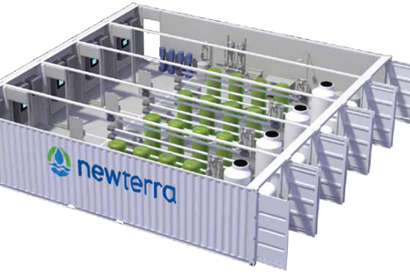 Potable Water Treatment Mini Train System PWT 125