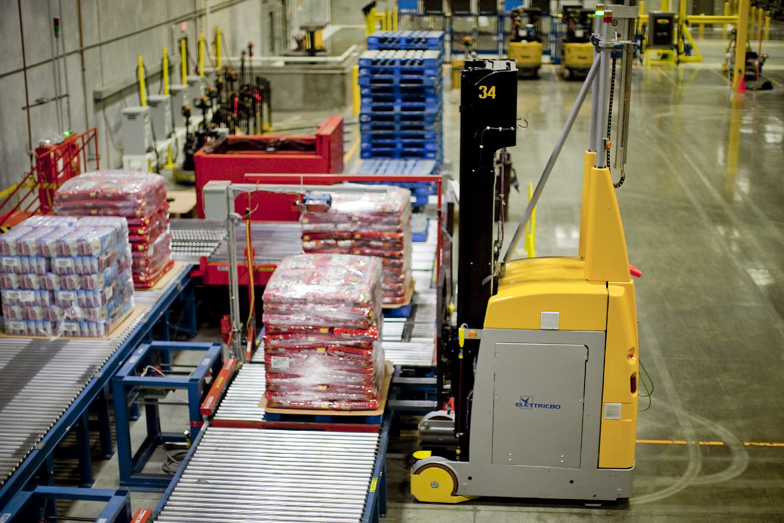 Optimizing Efficiency With End-Of-Line Pallet Handling In Food Processing