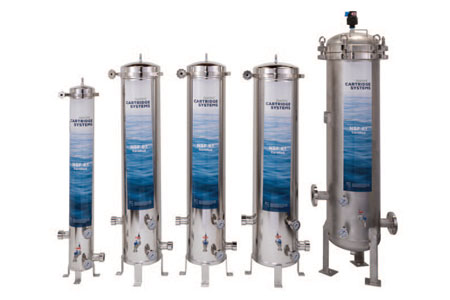 Simple To Operate Water Treatment Cartridge Systems