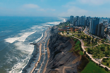 Connected Oil Fields In Peru