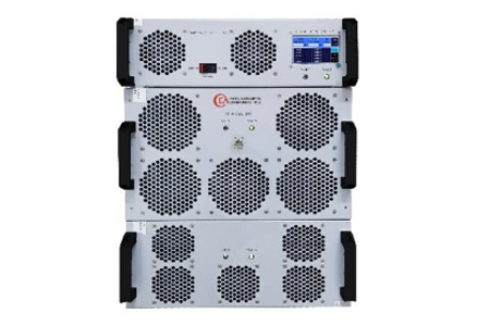 8 - 12 GHz, 4KW Solid State X-Band Pulse Amplifier: AMP40054