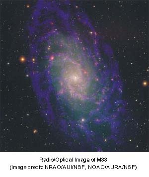 Super-Sharp Radio 'Vision' Measures Galaxy's Motion In Space