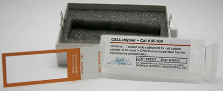 Mycoplasma Testing Kit - The M-100 CELLshipper®