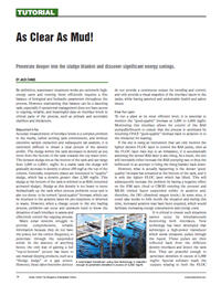 Tutorial: As Clear As Mud!