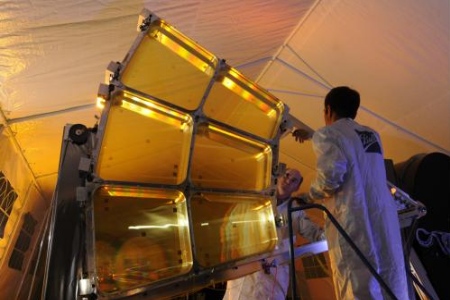 First Folding Space Telescope