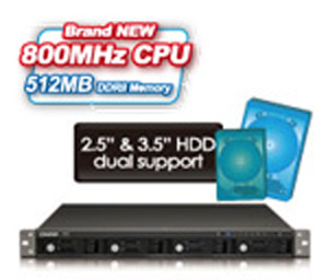 QNAP Expands Turbo NAS Lineup With New Entry-Level 4-Drive Rack-Mounted ...