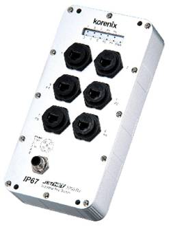 Korenix Rolls Out The JetNet 3706-RJ Industrial 6-Port Unmanaged RJ45 ...