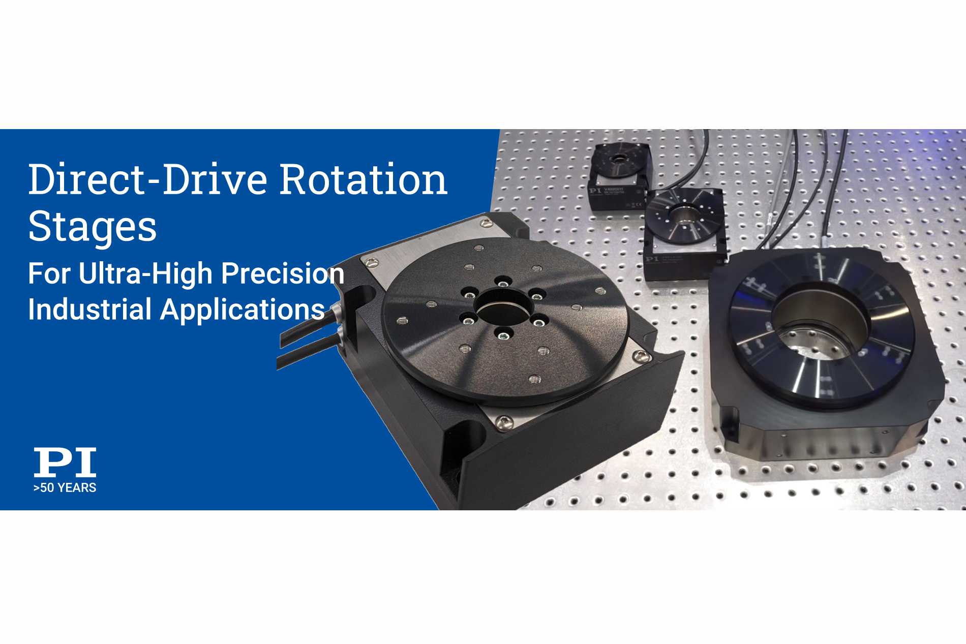 New Direct-Drive Rotation Stages For Ultra-High Precision Industrial ...