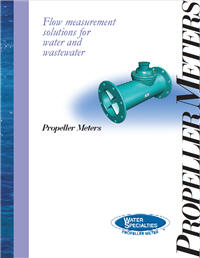Brochure: Water Specialties Propeller Meters™