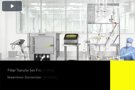 Single-Use Filter Transfer Sets Ready For Final Filling