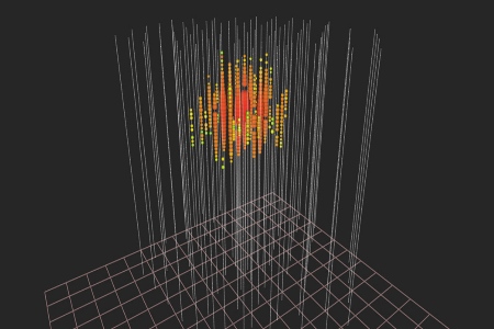 IceCube Particle Detector In Antarctica Records High-Energy Neutrinos