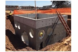 Precast Concrete Drainage Components Used For Phoenixville's New School ...