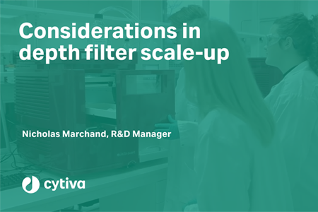 Considerations In Depth Filter Scale-Up