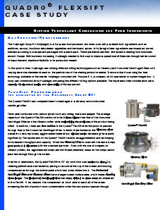 Case Study: Quadro FlexSift