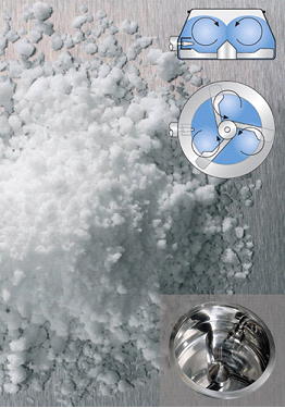 One Pot Processor: VAC 150 - 2000 Mixer Granulators