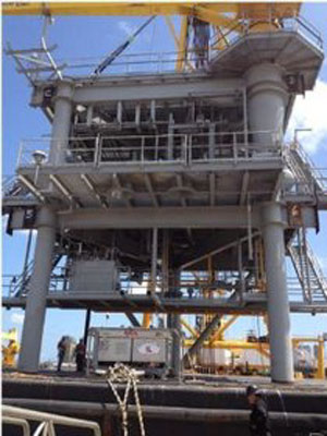 Worthington Begins Work On I-1 Well Platform