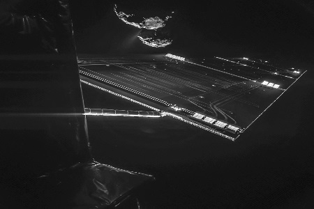 Rosetta Mission Selfie At 10 Miles